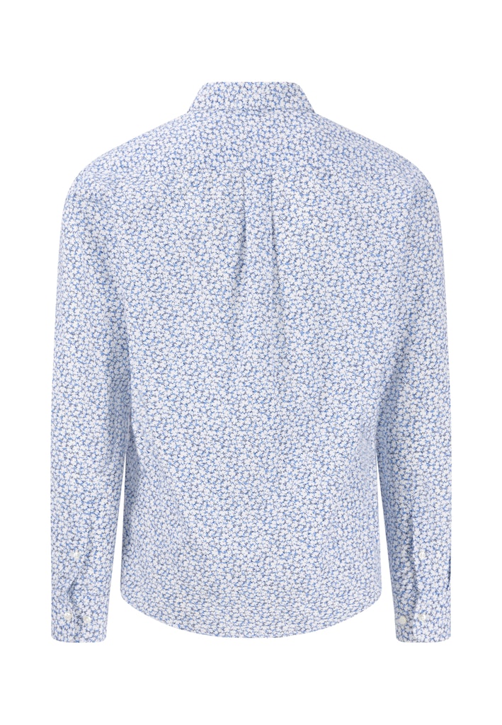 Fynch Hatton Print on Structure Shirt - Davids of Haslemere