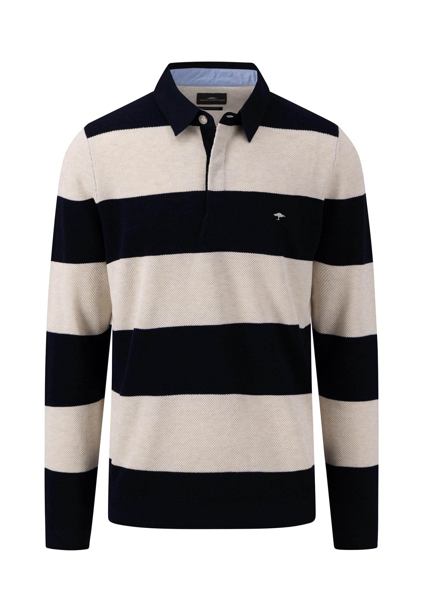 Fynch Hatton Striped Knit Sweater - Davids of Haslemere