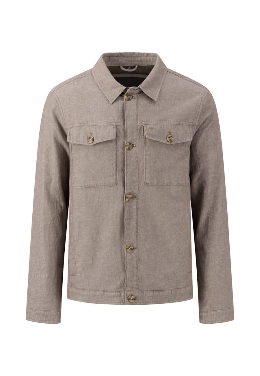 Fynch Hatton Two Tone Structure Jacket - Davids of Haslemere